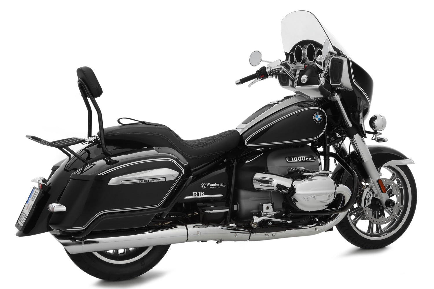 leg rests - left and right - chromed – Wunderlich Australia