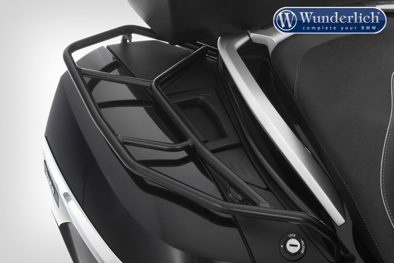 Wunderlich luggage rails for original case – right – black – Wunderlich ...