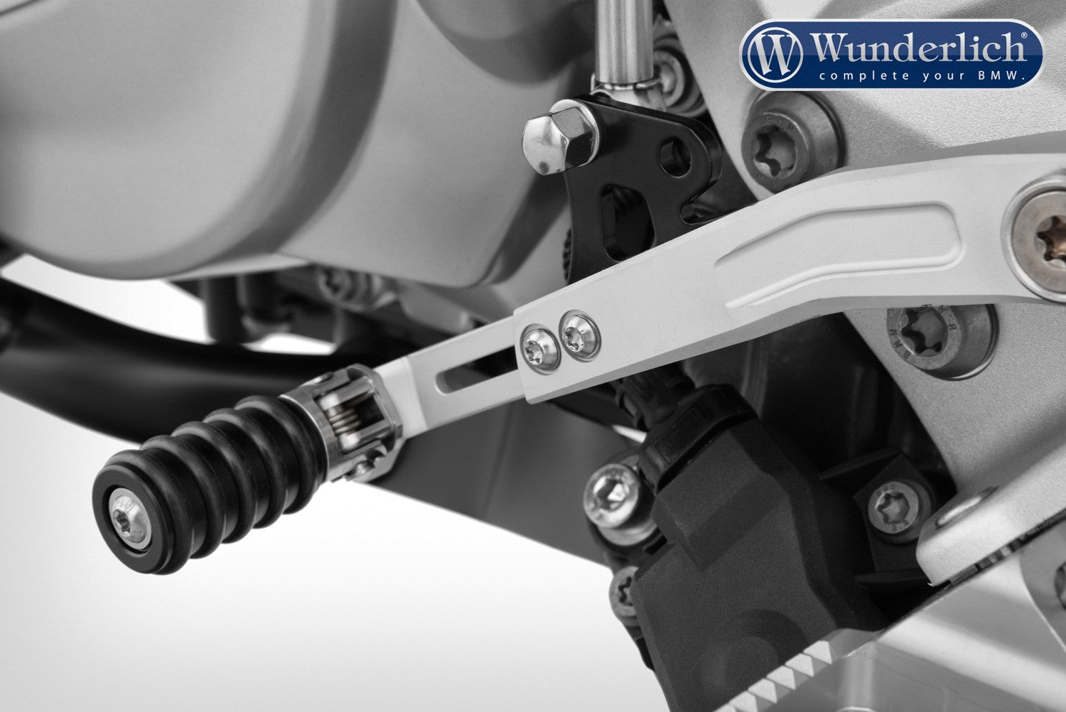 Wunderlich gear shift lever CLEVER LEVER – silver – Wunderlich Australia