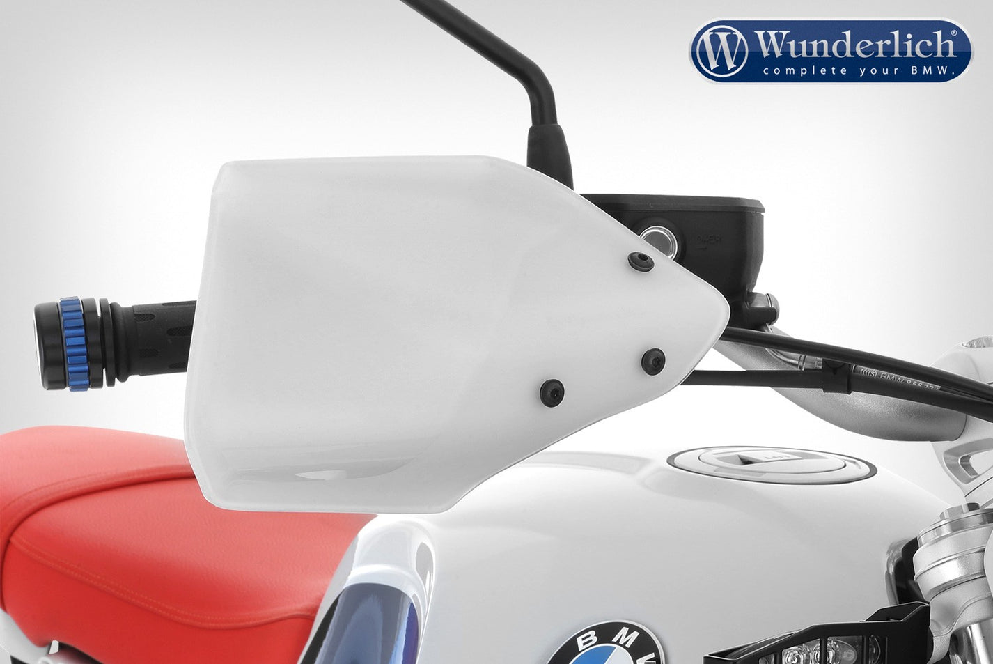 Hand guards – white – Wunderlich Australia