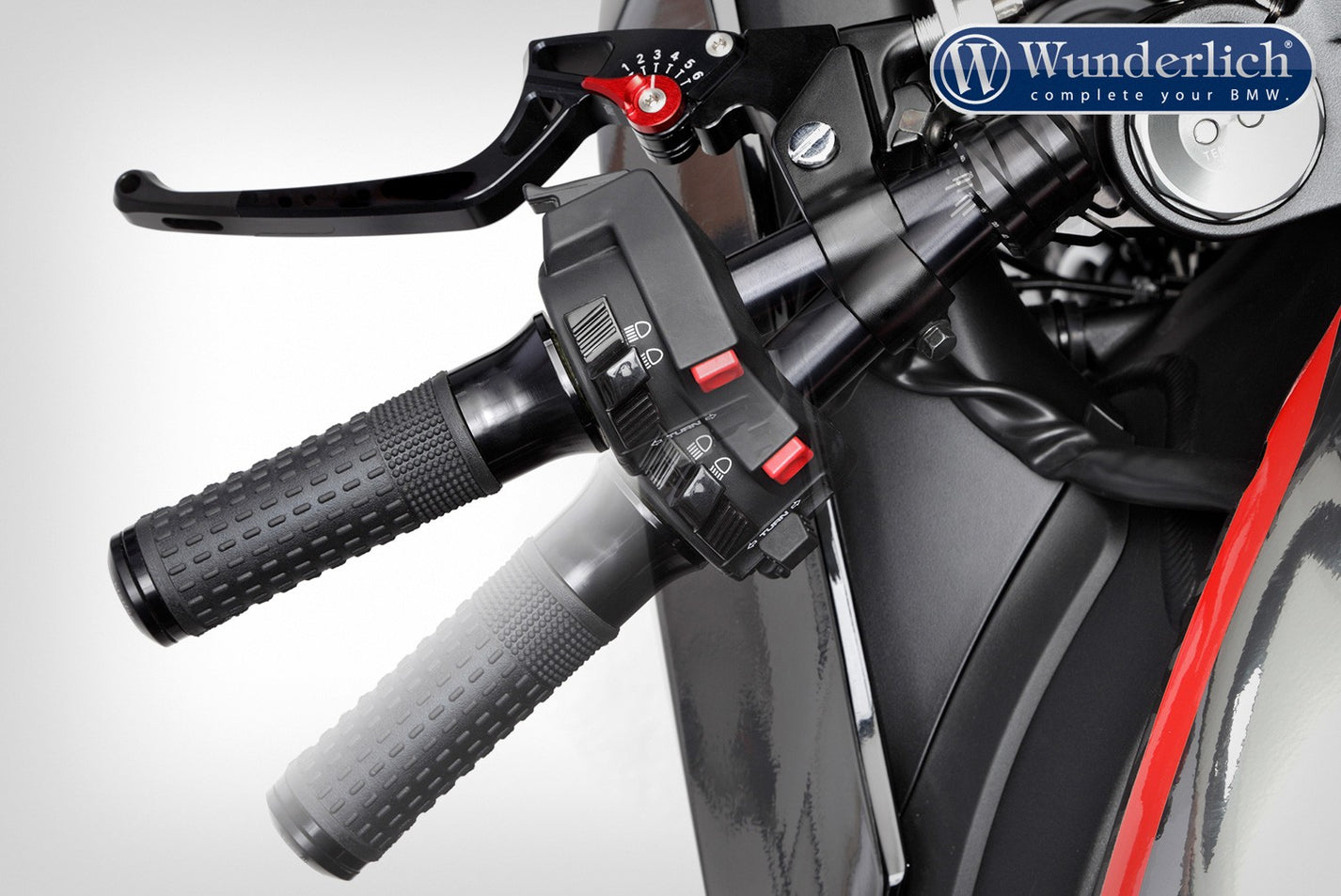 Handlebar conversion multiClip Sport R nineT Racer – black – Wunderlich ...