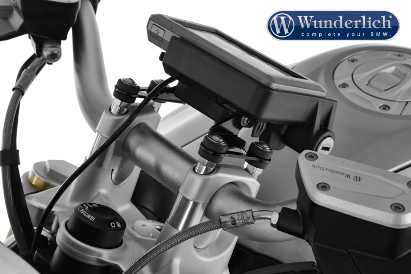 Handlebar riser for Models with BMW Navigation System – Wunderlich ...