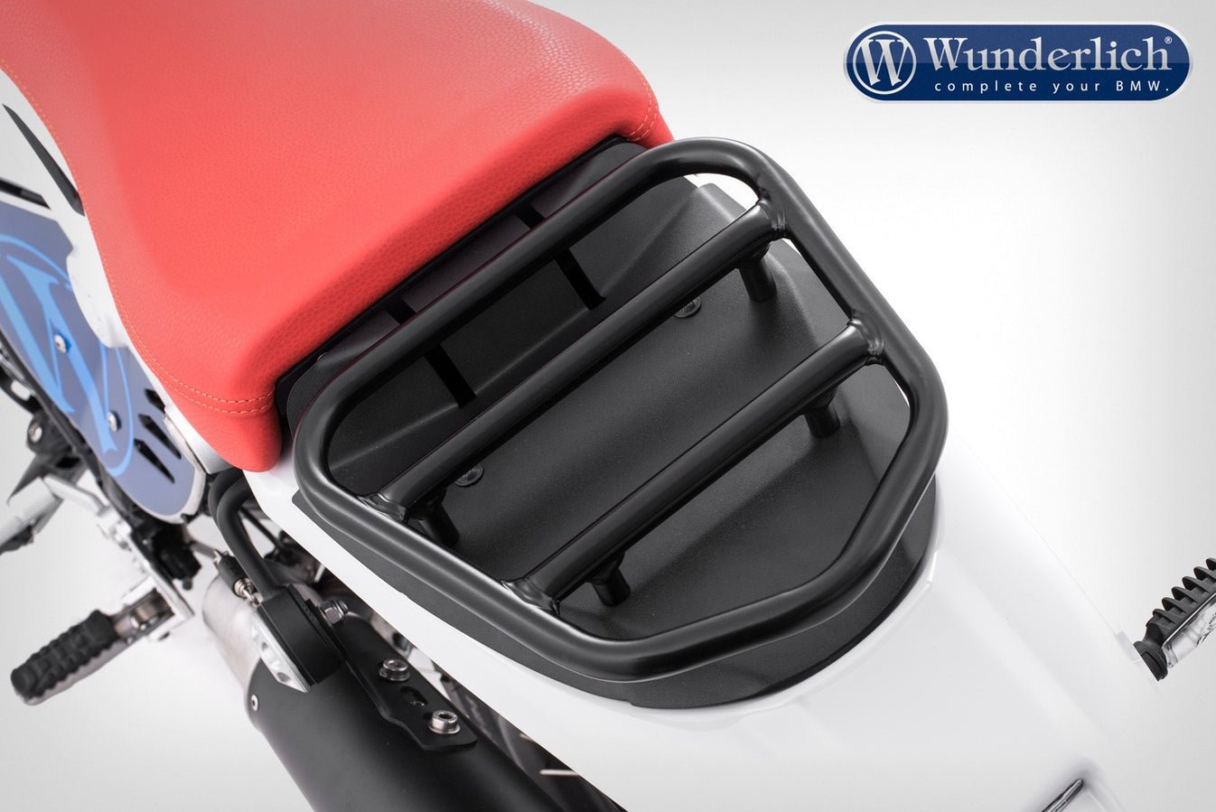 pillion luggage rack “Rallye” - without passenger frame - black ...