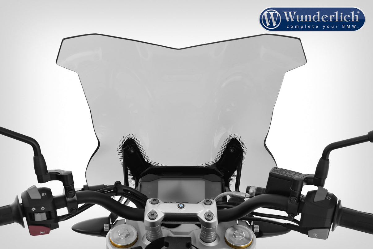 Windscreen touring - smoked grey – Wunderlich Australia